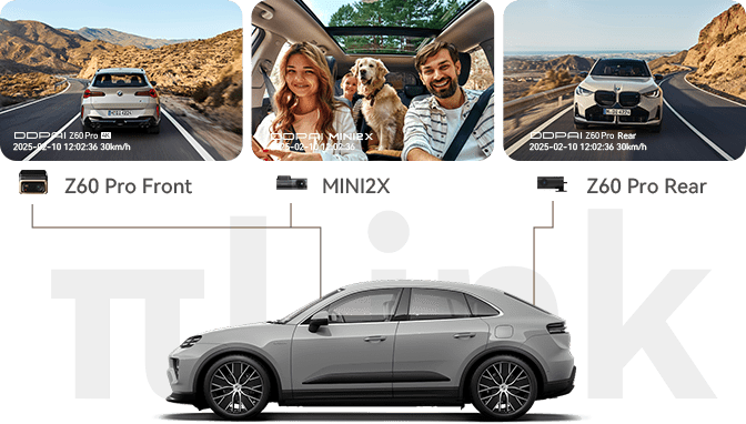 DDPAI Z60 Pro 4K Dashcam With 4G - DDPAI